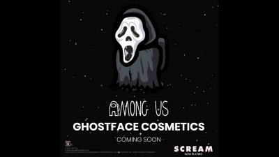 Among Us : un costume de Ghostface (Scream) annoncé après des parties ...