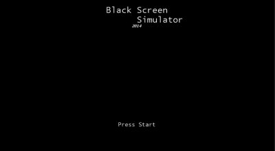 Black Screen Simulator 2014 : le jeu qui dénonce la folie des ...