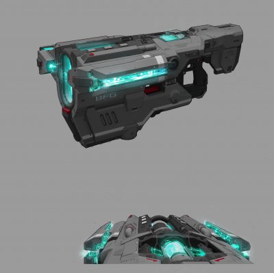 DOOM : au tour des armes du jeu d'avoir leurs artworks - GAMERGEN.COM