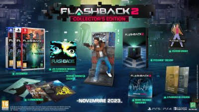 Flashback 2 : Microids dévoile une nouvelle période de sortie, des éditions Limitée et Collector ...