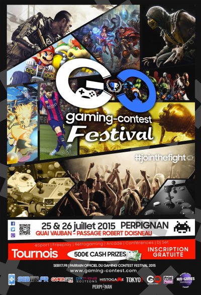Gaming Contest Festival 2015 : un nouvel évènement pour l'eSport, le ...