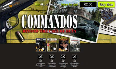 Bundle Stars : la série Commandos pour 2 € - GAMERGEN.COM