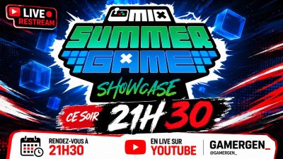 LIVE : DEBRIEF MIX Summer Game Showcase 2026 ce soir à 21h30 - GAMERGEN.COM