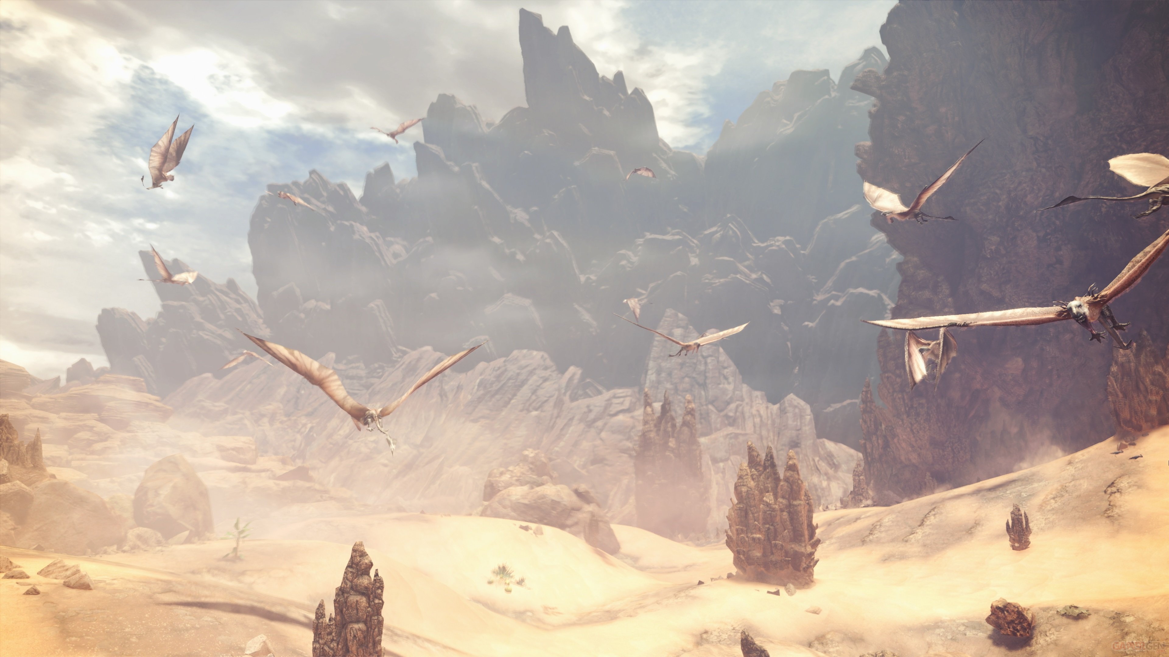 Monster Hunter: World - Le superbe Désert des Termites en images et ...