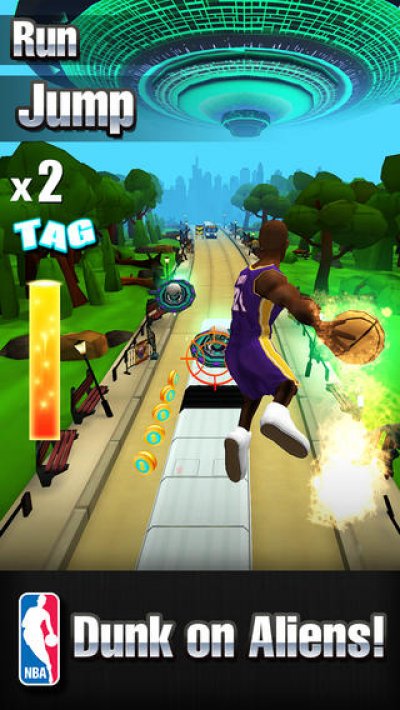 NBA Rush : les stars du ballon rebondissant se mettent au endless ...