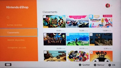Switch : comment trouver une démo facilement sur l'eShop ? - GAMERGEN.COM