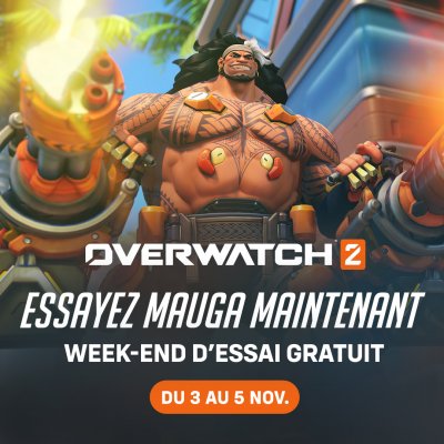 Overwatch 2 : le Héros Mauga présenté en détails, déjà du teasing pour ...