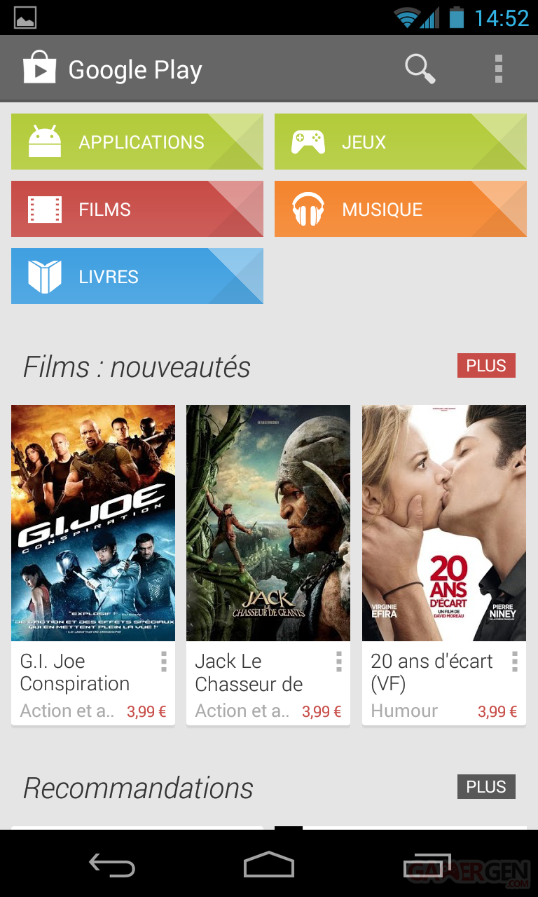 Google Play 4.3.10 : une mise à jour apportant quelques nouveautés ...