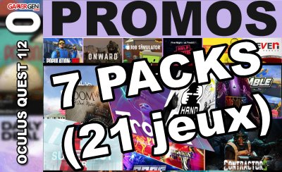 BON PLAN : 7 packs, soit 21 jeux en promotion cette semaine sur l ...