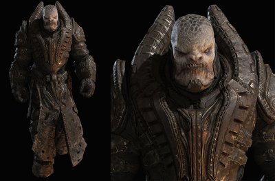 Gears of War: Ultimate Edition - Une image du nouveau design de RAAM ...