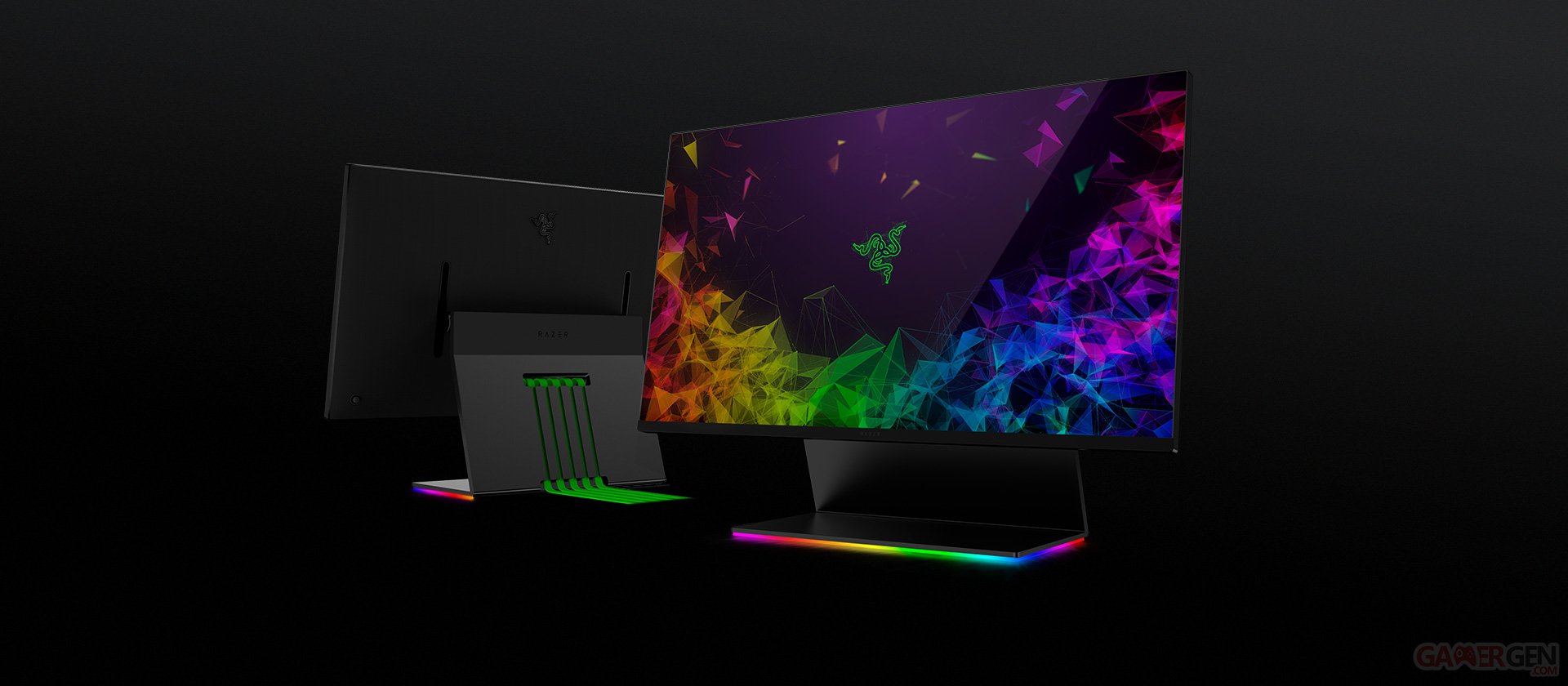 CES 2019 - Razer présente le Raptor, son premier moniteur pour gamers ...