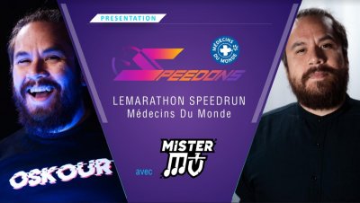 SpeeDons 2021 : mistermv récolte plus de 614 000 € avec son marathon de speedruns caritatif ...