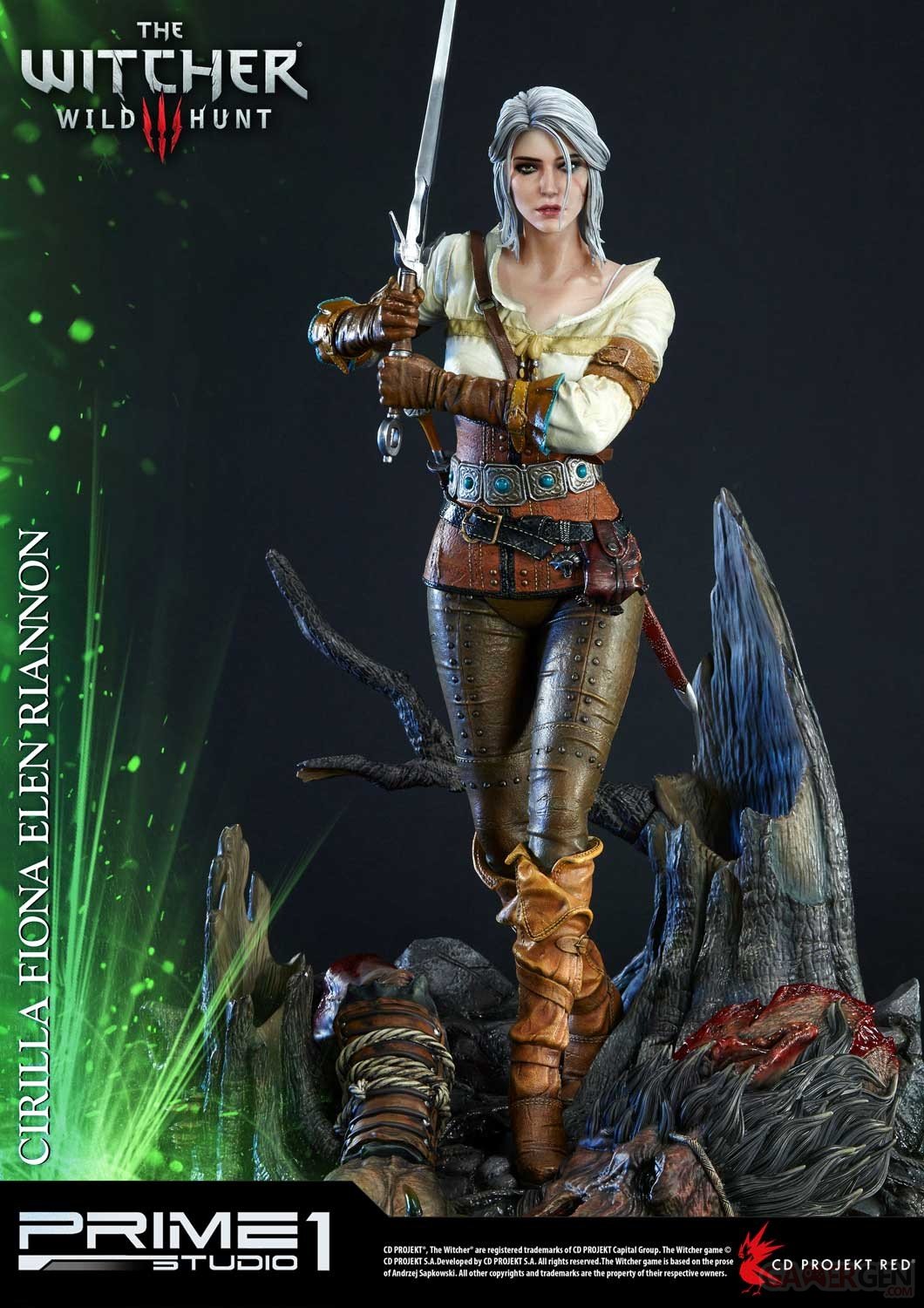 The Witcher 3: Wild Hunt - Une magnifique statuette de Ciri dévoilée ...