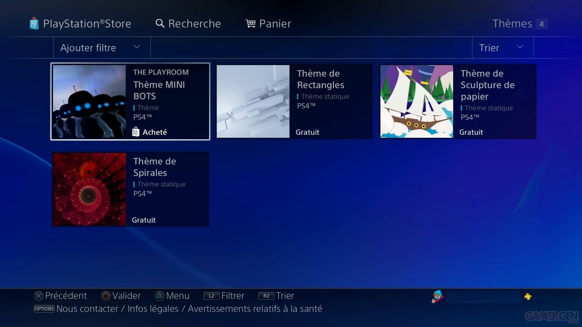 PS4 : un nouveau thème dynamique gratuit sur le PlayStation Store ...