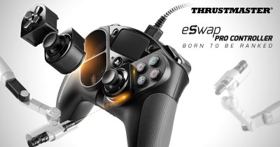 Thrustmaster dévoile l'eSwap Pro Controller, une manette PS4 modulable - GAMERGEN.COM
