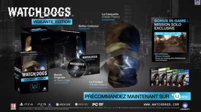 Watch_Dogs : l'édition collector Vigilante se déballe en vidéo ...