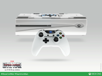 Xbox One : de superbes images de la console et de la manette Tony Stark ...